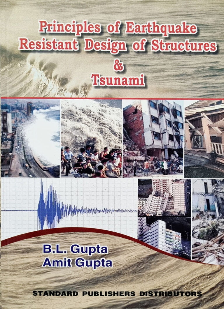 Buy Earthquake Resistance Design Of Structures & Tsunami - Gupta Book