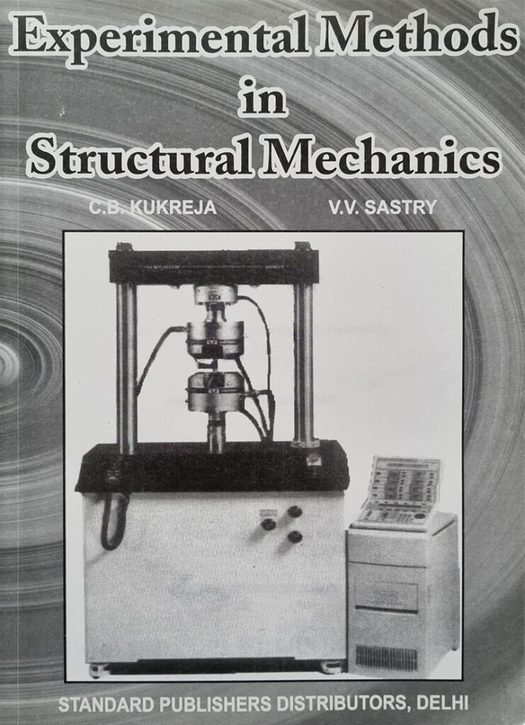 Buy Experimental Methods In Structural Mechanics - Kukreja Book